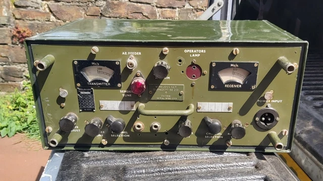 BRITISH BURNDEPT BE201 Army Military Radio Ground To Air £95.00 ...