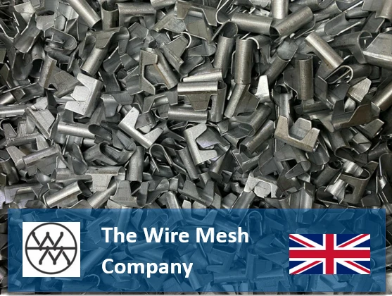 WIRE MESH CLIPS (Large) Gabions, Cage making, Mesh Panels *UK MADE ...