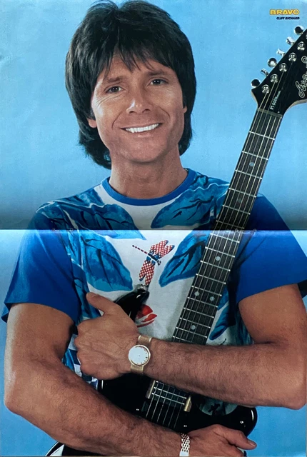 CLIFF RICHARD / James Dean - Poster/Doppelseite, Zustand sehr gut EUR 4 ...