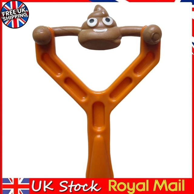 MINI FAKE POOP Slingshot Kits Portable Poop Ejection Toy for Children ...
