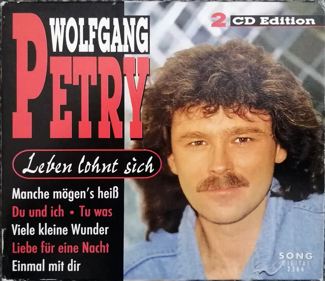 WOLFGANG PETRY, 3 CDs, Leben lohnt sich (Einmal mit dir, Manche mögen‘s ...