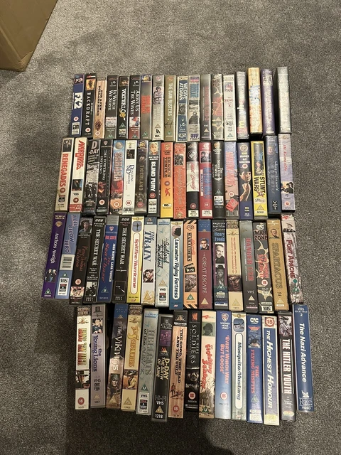 BLANK VHS TAPES job lot £0.99 - PicClick UK