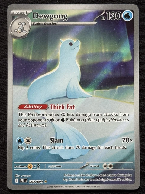 DEWGONG 097/094 ME02: Phantasmal Flames Pokemon TCG Near Mint NM £6.27 ...