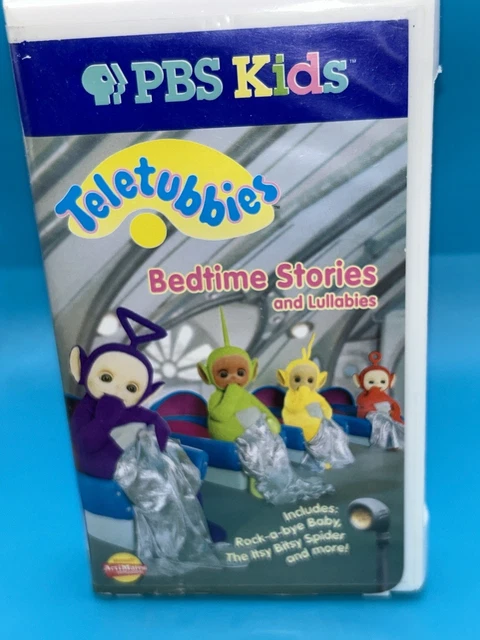 PBS KIDS VHS Teletubbies Bedtime Stories and Lullabies 2000 TESTED! £13 ...