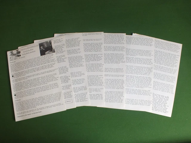 DOCTOR WHO - RARE DWAS STINFO File - The War Games £14.00 - PicClick UK