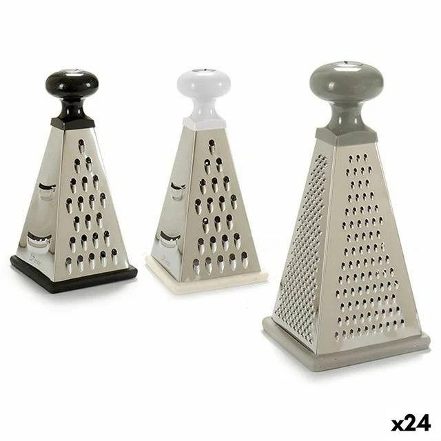 GRATER MULTIPLE TRIANGULAR Stainless steel 9,5 x 20 x 9,5 cm [24 Units ...