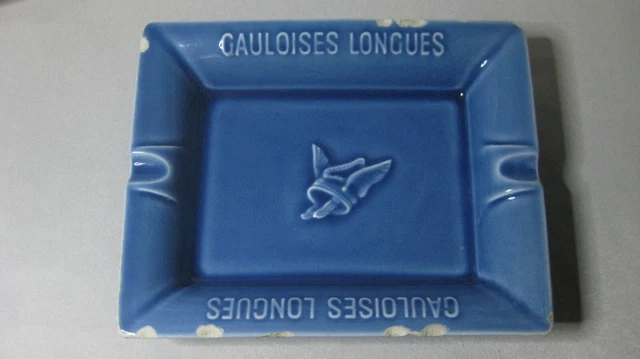 ANCIEN CENDRIER GAULOISES LONGUES FAÏENCE D'ART PROCERAM FRANCE EUR 1 ...