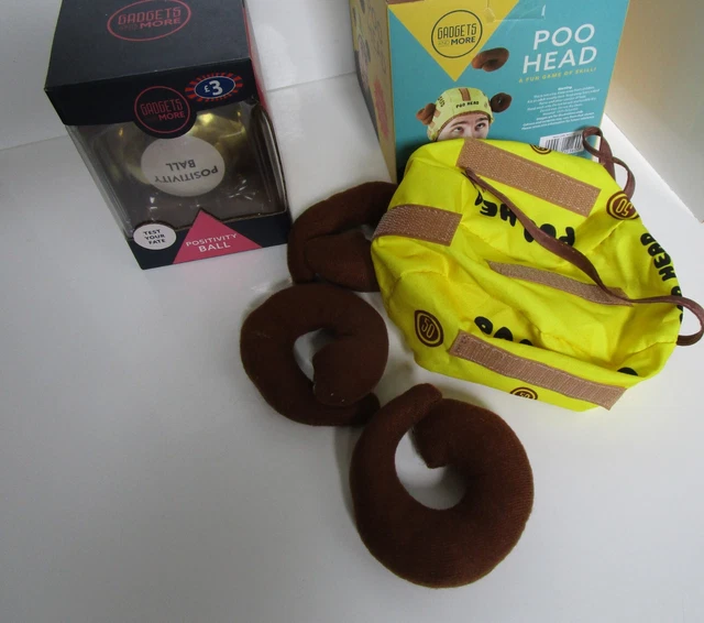 'POO HEAD' FAMILY fun game novelty toy, with Positivity Ball £0.99 ...