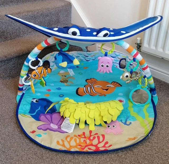 FINDING NEMO PLAYMAT Disney deluxe gym activity Playmat Toy musical ...