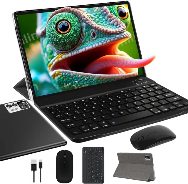 2025 ANDROID 14 Tablet PC 12GB RAM+256GB ROM 10.1Inch 8000mAh Google ...