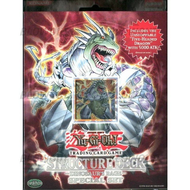 YU-GI-OH! STRUCTURE DECK Dinosaur's Rage SPECIAL SET Deck 1°Edition ...