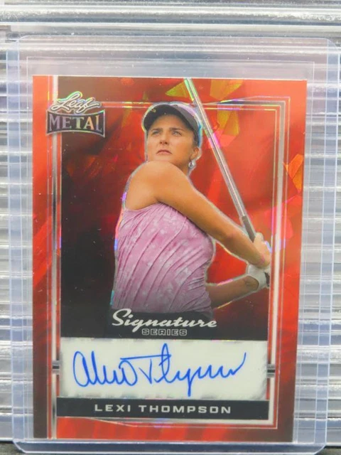 2024 LEAF METAL Signature Series Lexi Thompson cristal orange ...