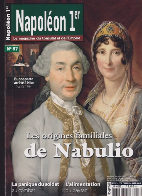 NAPOLEON 1ER N°87 ORIGINE DE NABULIO / BONAPARTE NICE 1794/ PANIQUE DU ...