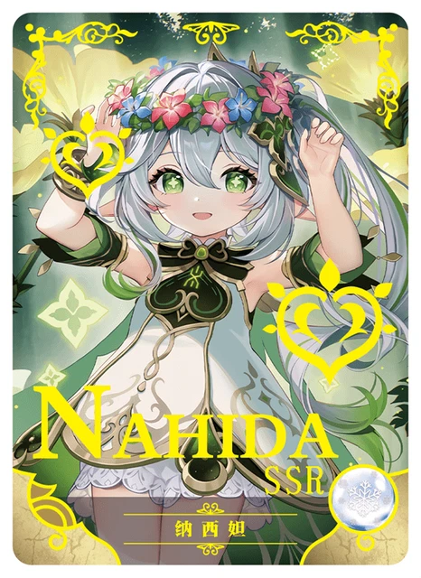 WAIFU KARTE - Nahida - Genshin Impact NS-2M10SSR-15 - Near Mint EUR 2 ...
