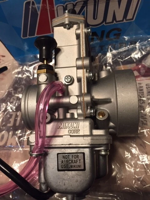 MIKUNI TM 38MM 38 mm Flat Slide Carburetor TM38-86 Carb Suzuki LT250R ...