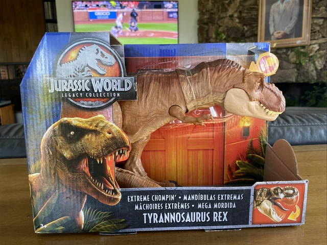 JURASSIC WORLD EXTREME Chompin Tyrannosaurus Rex Legacy Collection T ...