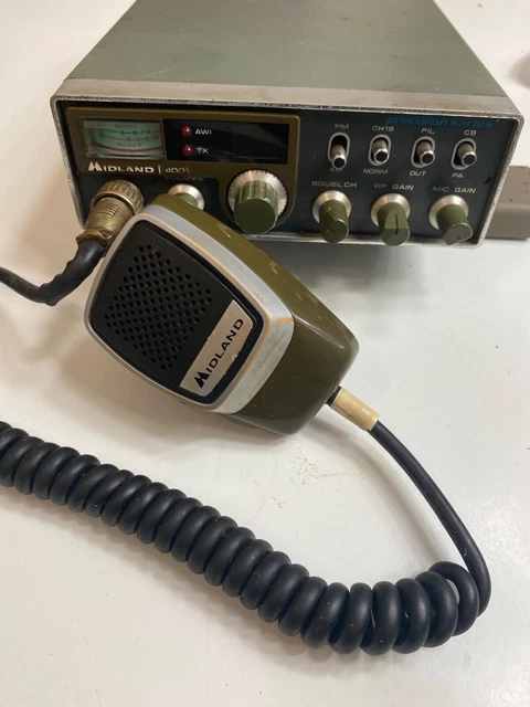RADIO CB (CIBI), Midland, 4001, des années 80 EUR 30,00 - PicClick FR