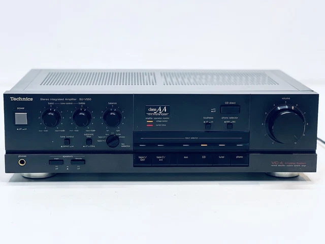 TECHNICS AMPLIFIER SU-V550 Amplificatore stereo integrato (#1846) EUR ...