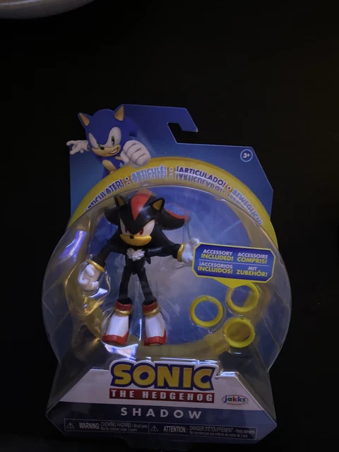 SONIC THE HEDGEHOG SHADOW Jakks Pacific Articulated 4" Figure £32.00 ...