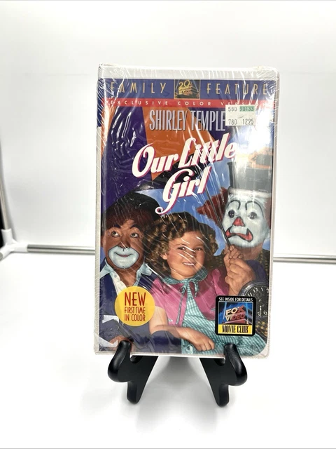 SHIRLEY TEMPLE &OUR Little Girl" VHS Tape New Sealed W/ Original sales ...