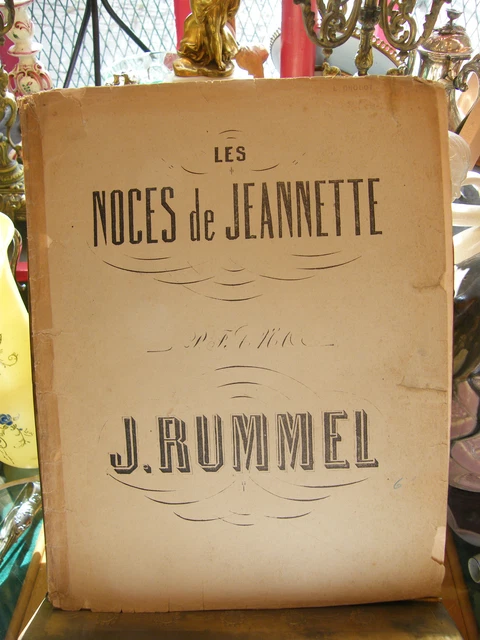 PARTITURA LE NOZZE Di Jeannette J Rummel Foglio Musicale EUR 19,93 ...