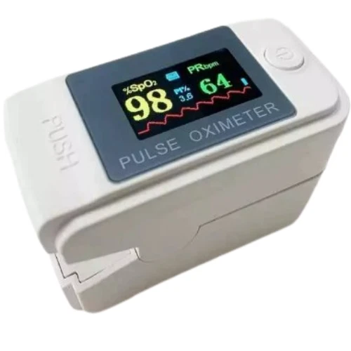 FINGER TIP PULSE Oximeter Meter SpO2 Heart Rate Monitor Blood Oxygen ...