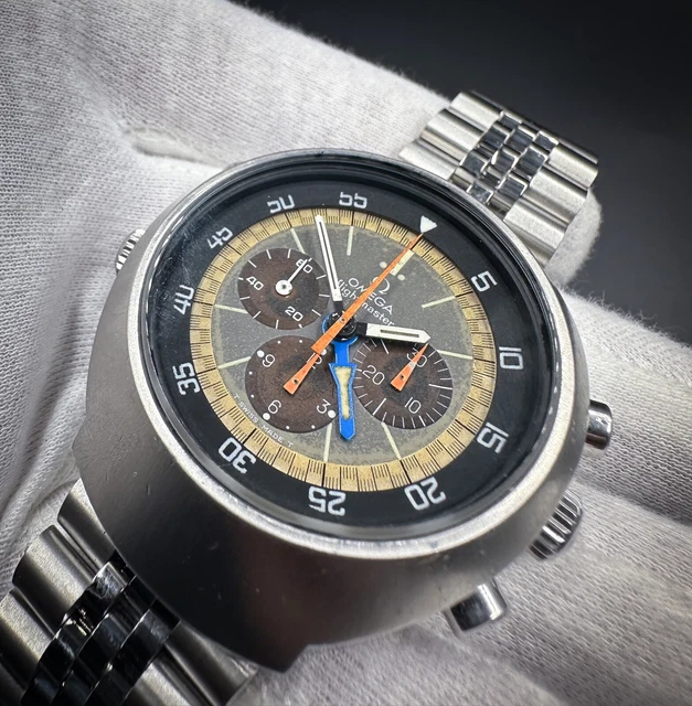 VINTAGE OMEGA FLIGHTMASTER 145.026 cal. 911 Original Singer Cadran ...