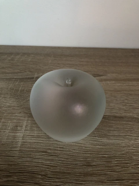 VINTAGE MIDSUMMER GLASSMAKERS Iridescent Paperweight, With Original ...