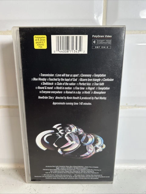 NEW ORDER - New Order Story VHS Video Tape RARE 1993 £0.99 - PicClick UK
