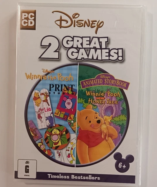 KIDS PC GAME Winnie The Pooh Double Game Pack - Print Studio & Honey ...