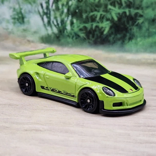 HOT WHEELS PORSCHE 911 GT3 RS Diecast Model Car 1/64 (3) Excellent ...