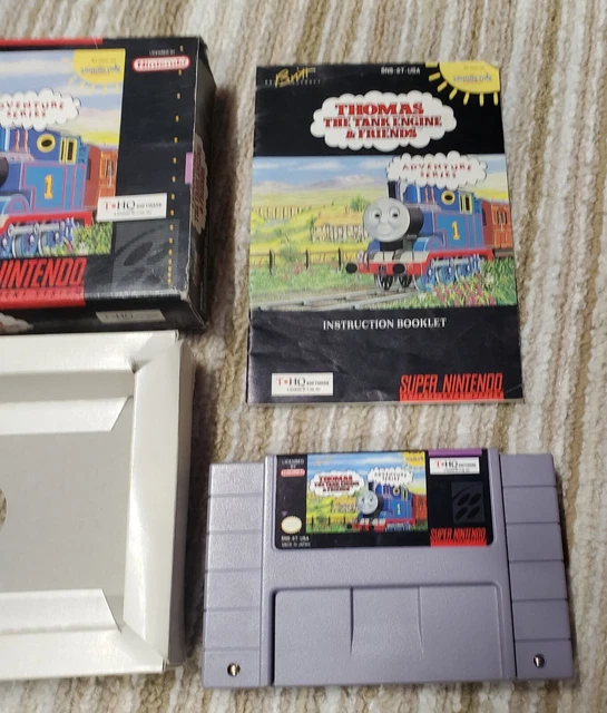 SUPER NINTENDO SNES - Thomas the Tank Engine & Friends - Complete In ...