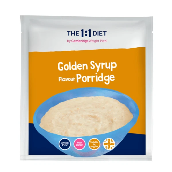 1:1 CAMBRIDGE DIET CWP Golden Syrup Flavour Porridge x21 £41.00 ...