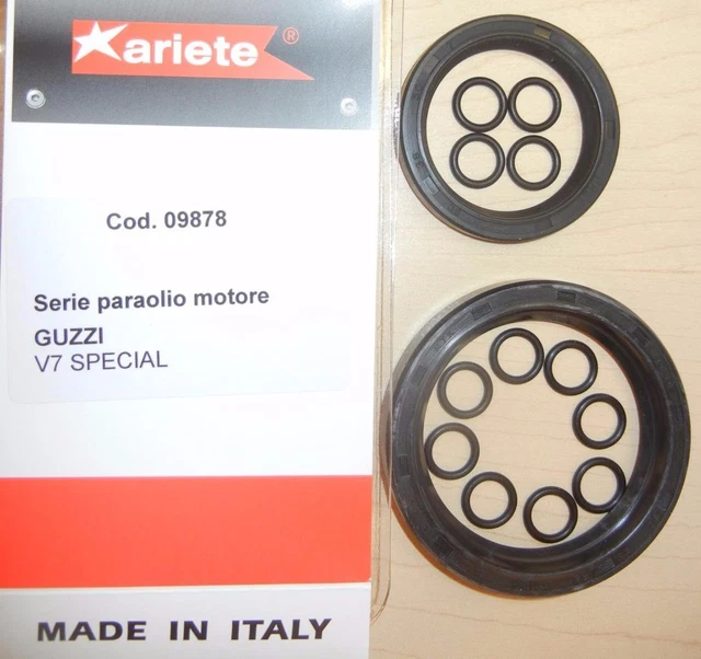 1970'S MOTO GUZZI V7 Especial 700cc 750cc Motor Sello Kit Hecho En ...