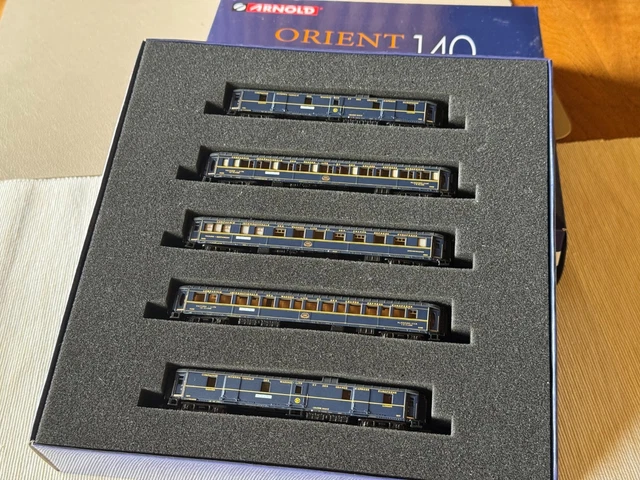 ARNOLD HN4465 5-TLG. Wagen Set Orient Express Spur N EUR 175,00 - PicClick DE