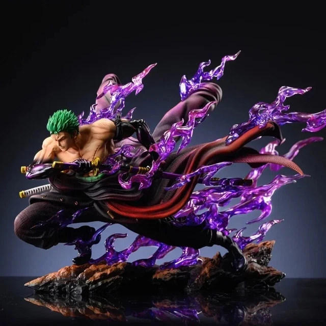 ONE PIECE - Roronoa Zoro Action Figure - 21cm - PVC Anime Figure ...