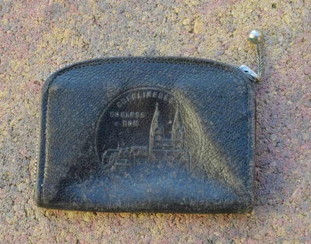 GERMAN WW2 WEHRMACHT SOLDIER LEATHER POCKET WALLET Echt Prym Original ...