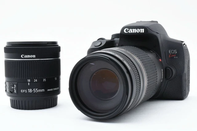 DIGITAL SLR CAMERA, Canon EOS Kiss X10i Standard & Telephoto Double ...