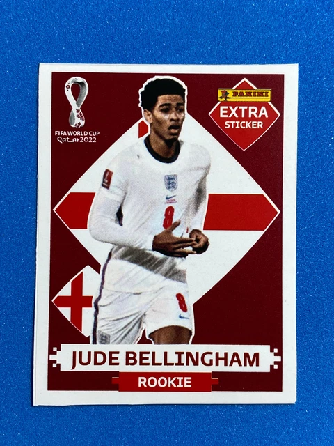 PANINI WORLD CUP Qatar 2022 Extra Sticker BASE Jude Bellingham Ed ...