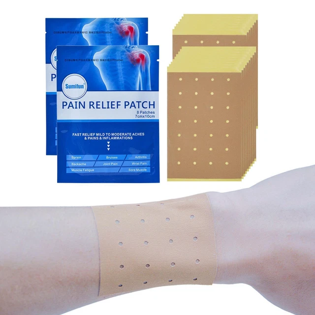16 PATCHES NATURAL Cervical Patch Pain Plaster Sticker for Back ...