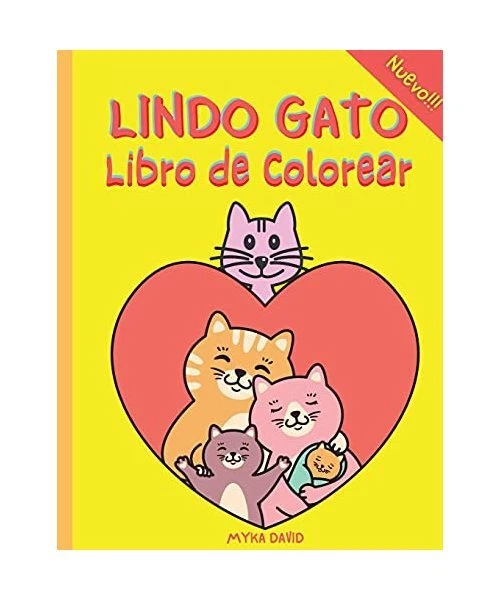 LINDO GATO LIBRO de Colorear: Libro para colorear súper divertido con ... LINDO GATO LIBRO de Colorear: Libro para colorear súper divertido con ...