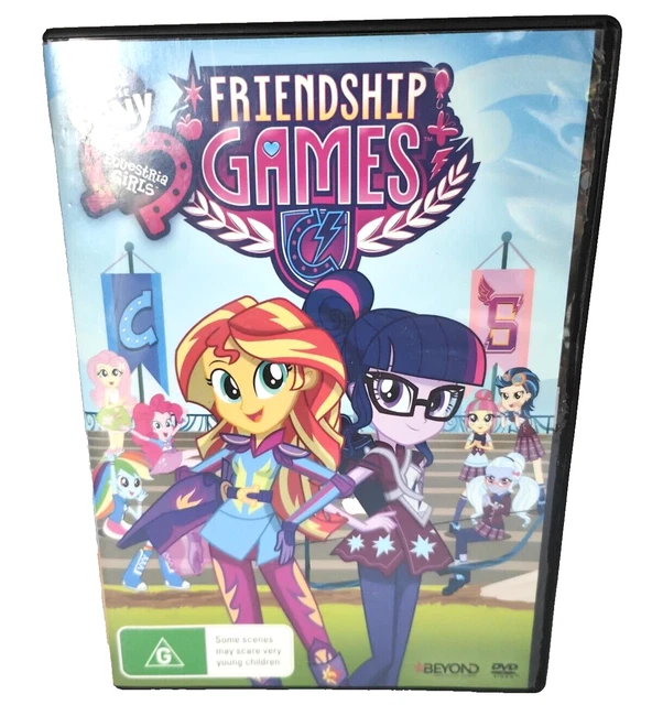 MY LITTLE PONY DVD Equestria Girls Friendship Games kids - VGC - Free ...