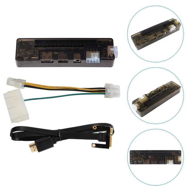 PCB PCI-E EXTERNAL Graphics Card Expansion Dock Video Laptop Docking ...