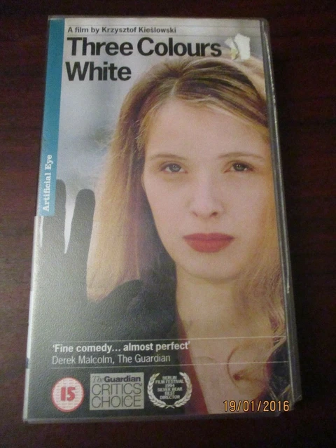 THREE COLOURS WHITE Artificial Eye VHS Video Tape (NEW) £4.99 - PicClick UK