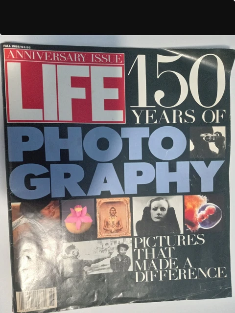 LIFE MAGAZINE 1988 Anniversary Issue 150 Years Of Photography £12.03 ...