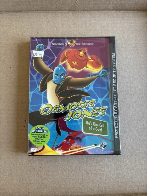 OSMOSIS JONES (2001) DVD MOVIE VIDEO FILM Brand new SEALED $12.00 ...
