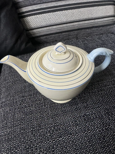 VINTAGE ART DECO Newhall Hanley Diana Teapot 1920's/30's Approx. 1.5 ...