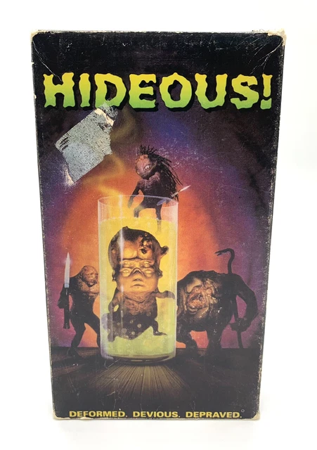 HIDEOUS! VHS TAPE Horror Screener Demo Promo For Screening Purposes ...