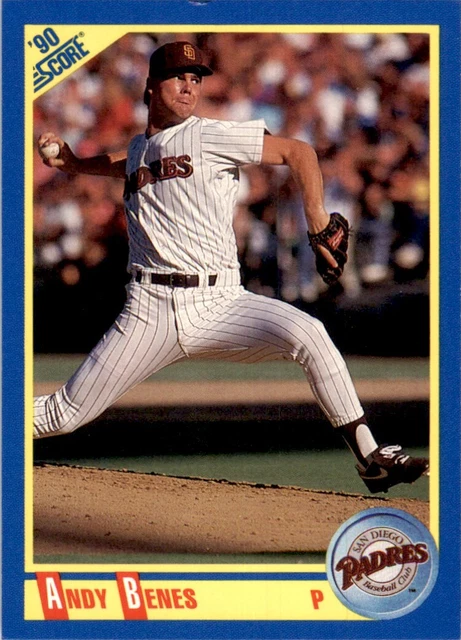 1990 SCORE CARTES de baseball Andy Benes #578 EUR 2,23 - PicClick FR