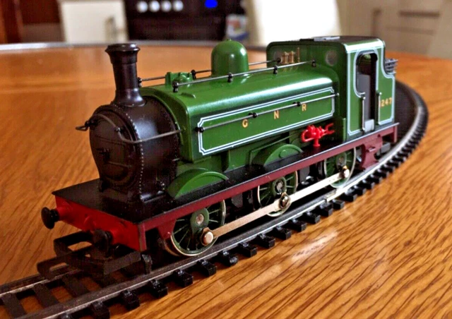 HORNBY GNR 1247 SADDLE TANK LOCO with CREW & PIPES CLASS J13 0-6-0 R396 ...